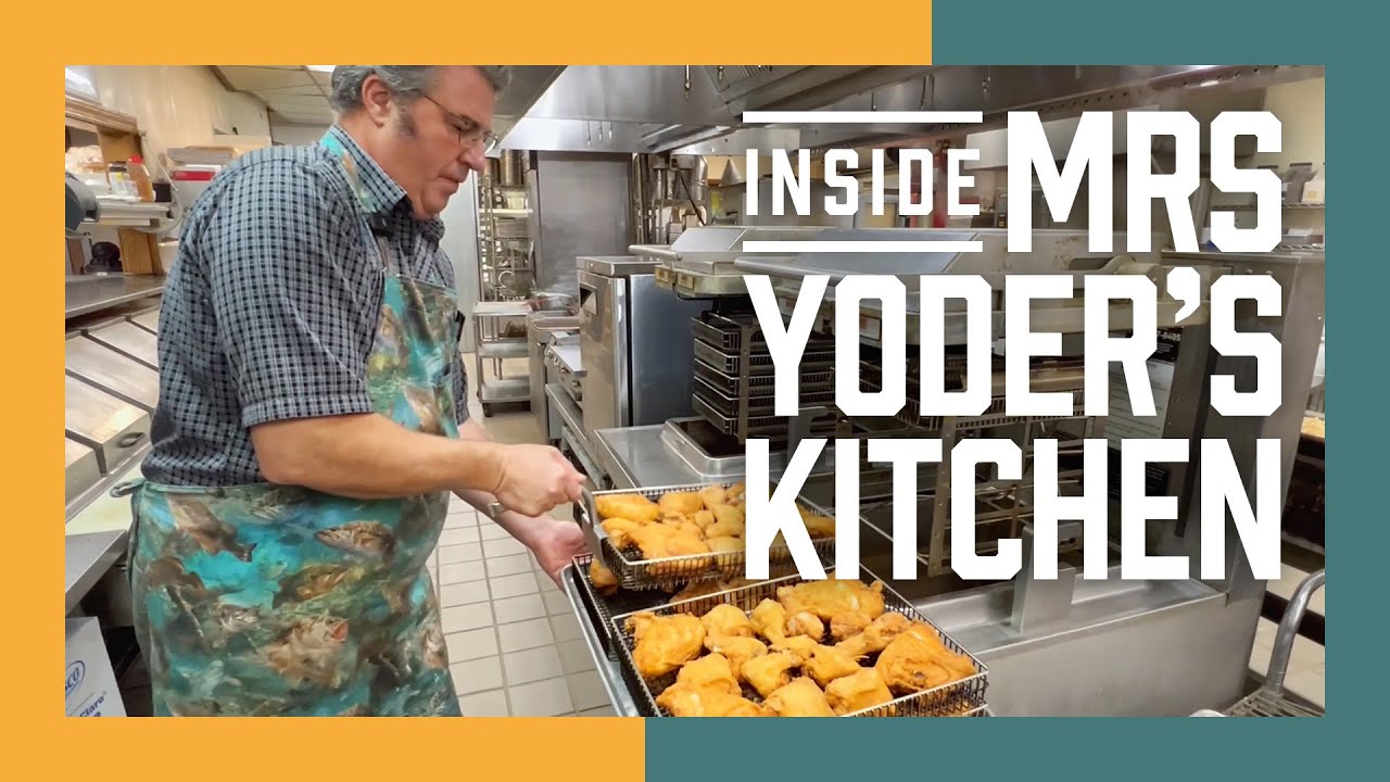 How the Chicken is Made at Mrs Yoder's Kitchen in Mount Hope Ohio in ...