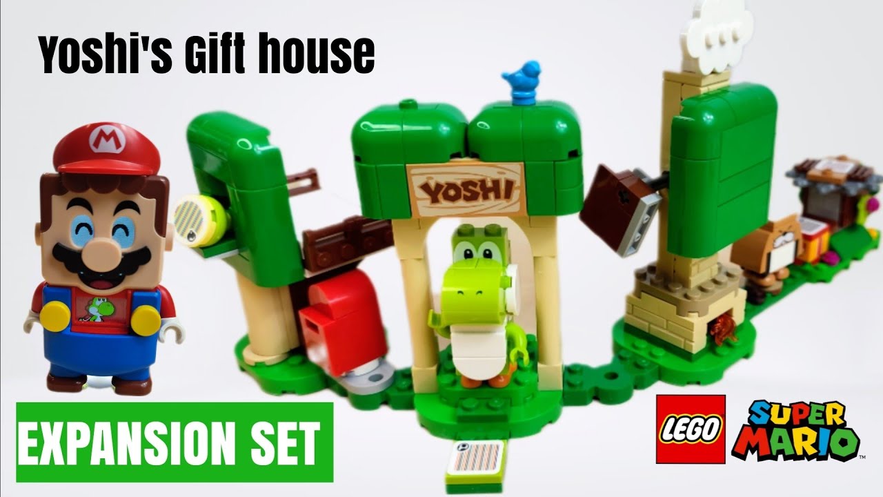LEGO YOSHI'S Gift House Expansion set - YouTube