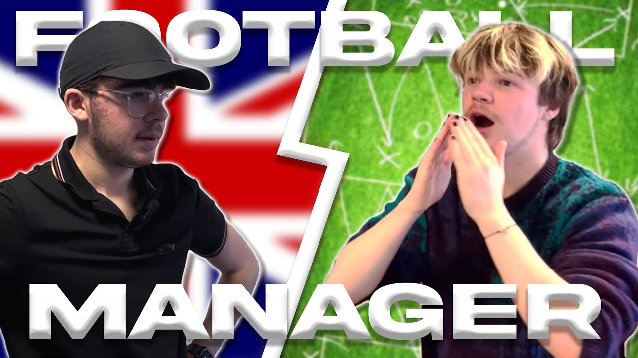 We became FOOTBALL MANAGERS for a day... - YouTube