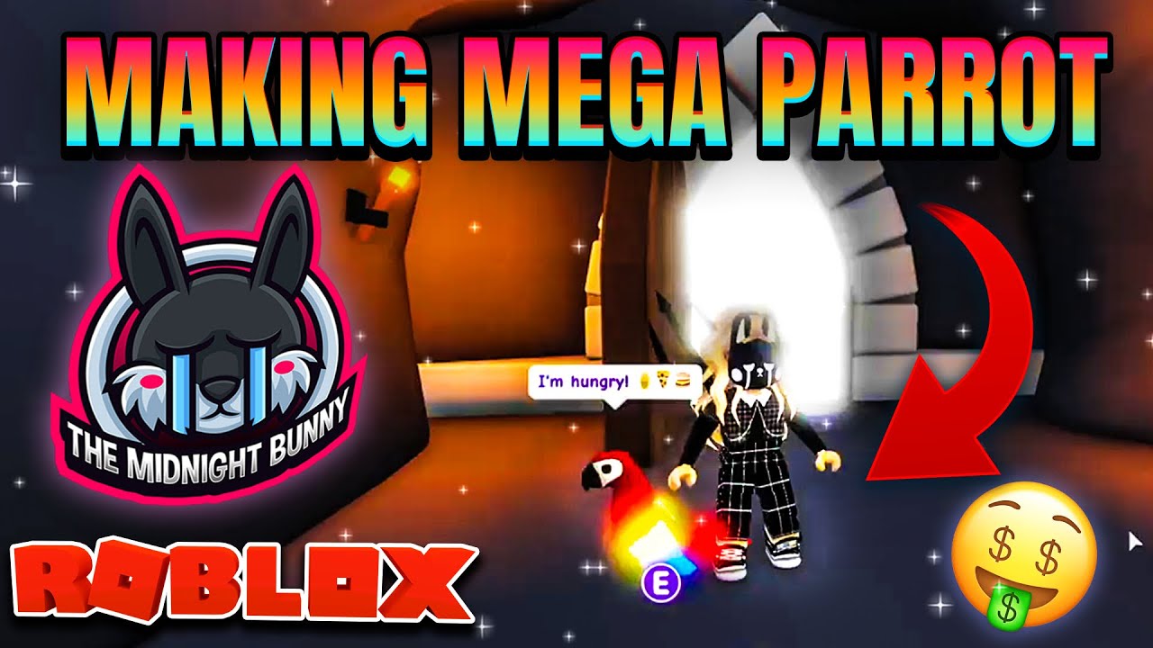 ADOPT ME!!! Making Mega Parrot!!! - YouTube