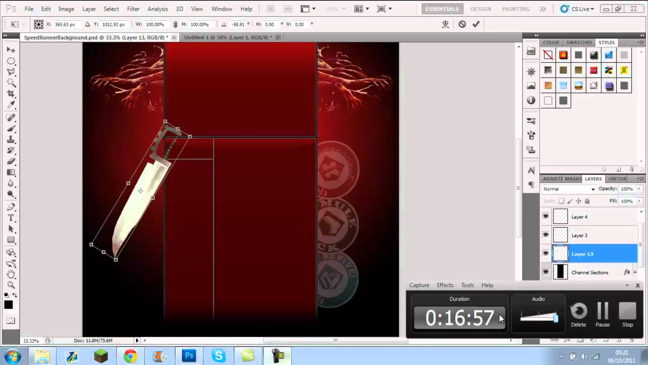 SpeedRunner Background Speed Art // By Nebula - YouTube