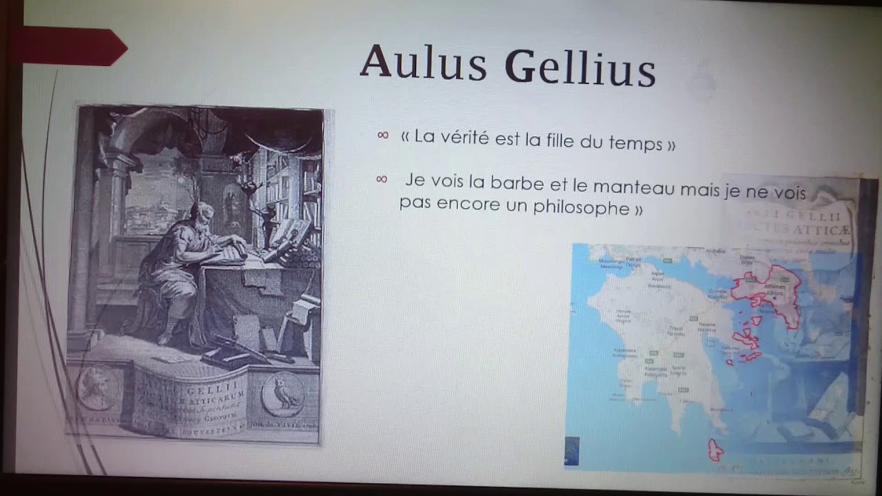 Aulus Gellius + "Les Nuits Attiques'' - YouTube