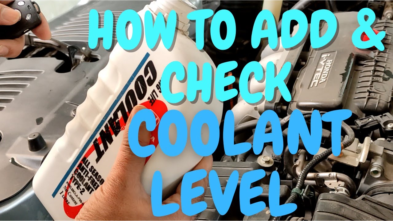 HOW TO ADD & CHECK COOLANT LEVEL IN CAR RADIATOR: DIY: BASIC CAR CARE ...
