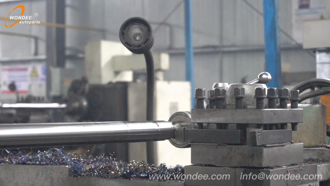 S-camshaft introduction(4)-one component of semi-trailer axle - YouTube