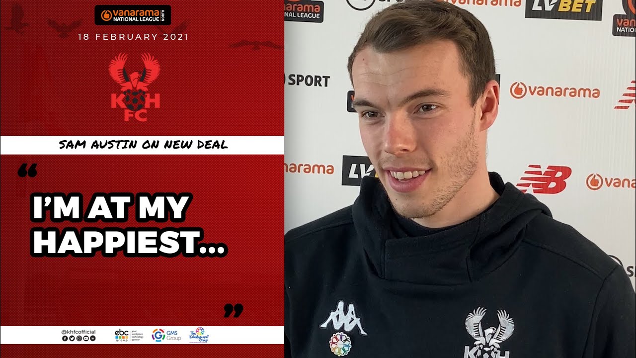 Sam Austin 18/02/21: Harriers man extends Aggborough stay - YouTube