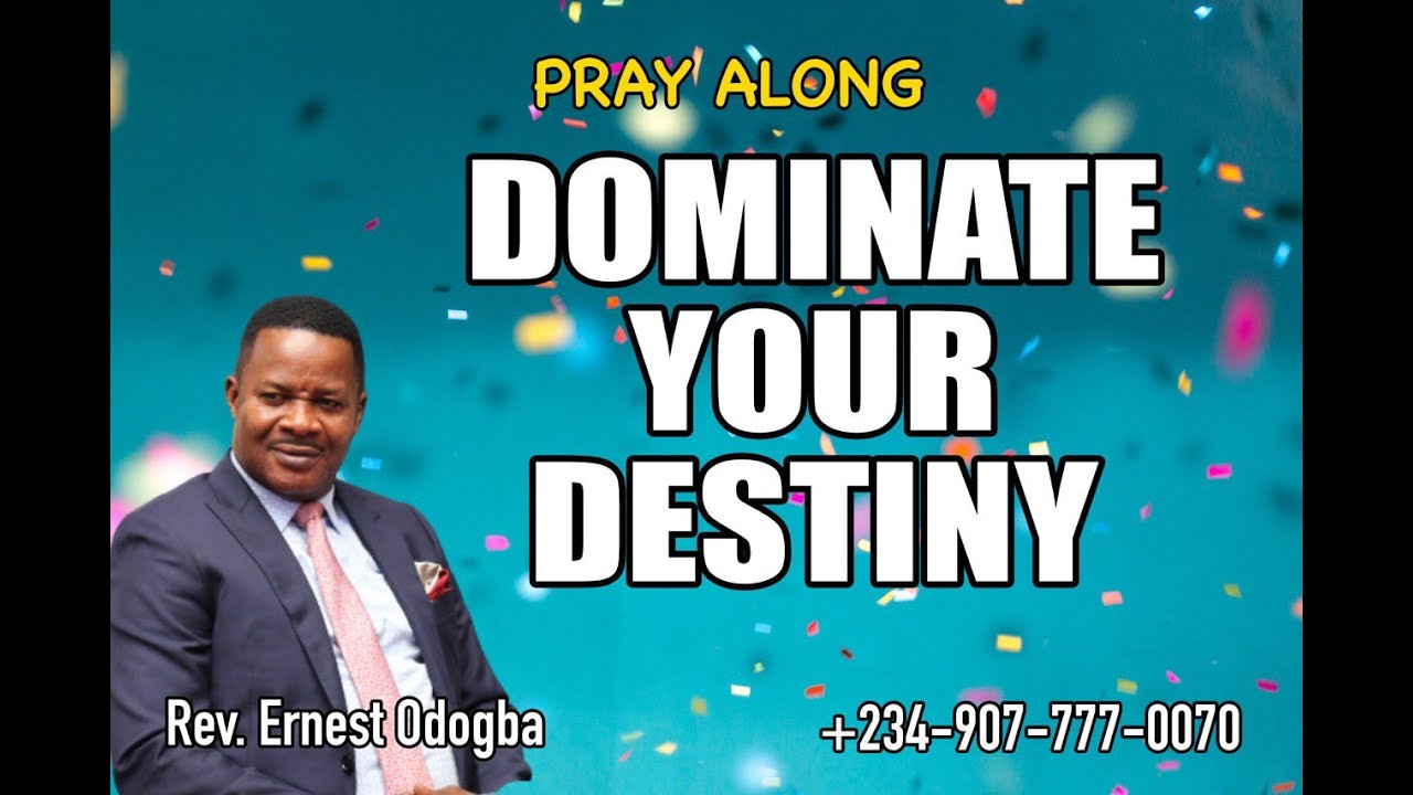 I HAD A DREAM I WANT TO TELL YOU. DOMINATE YOUR DESTINY. LET'S RECOVER ...