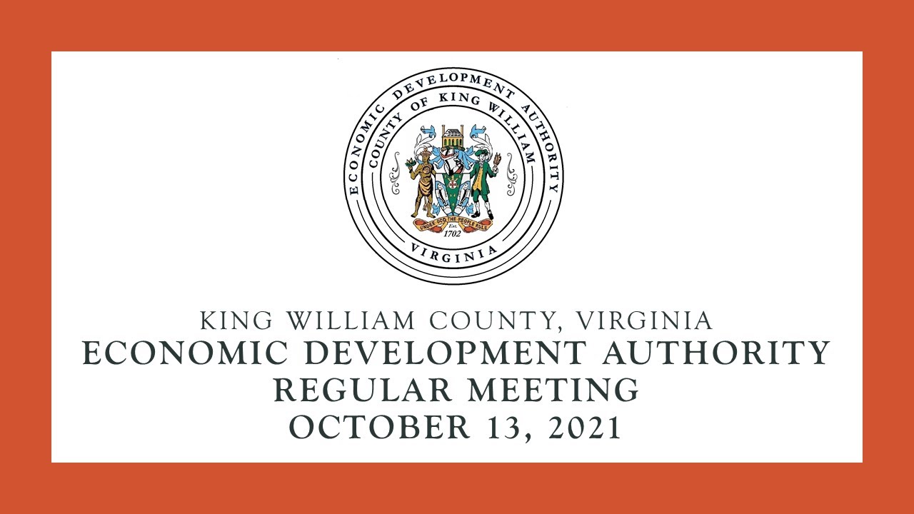 October 13, 2021 EDA Regular Meeting - YouTube