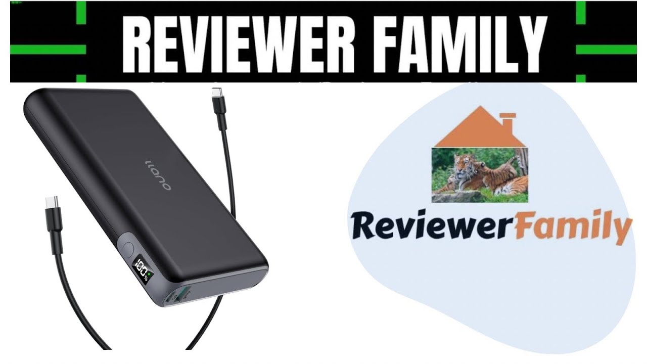 llano Power Bank 30000mAh 100W USB C PD Portable Laptop Charger - YouTube