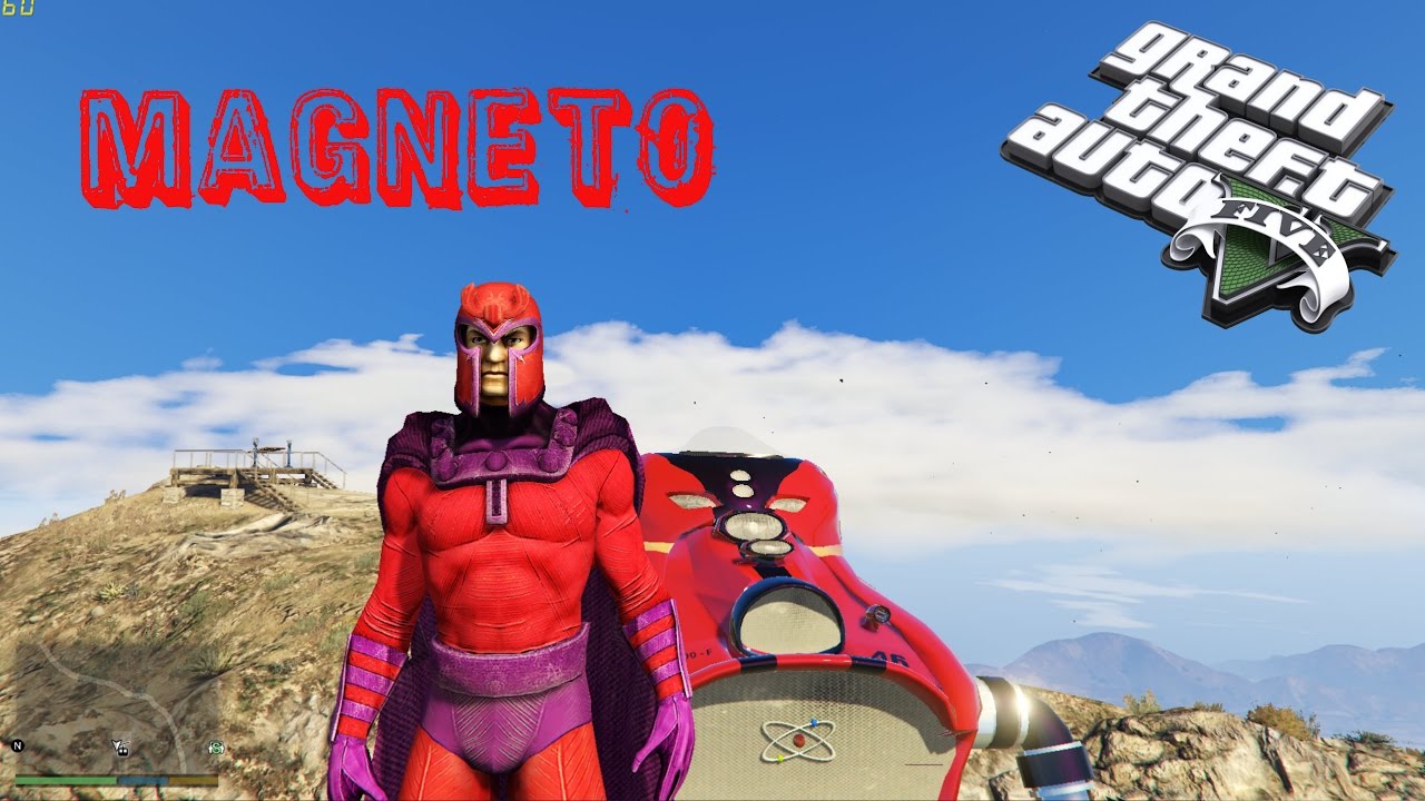 GTA 5 MOD- Magneto Mod GTA5 pc - YouTube