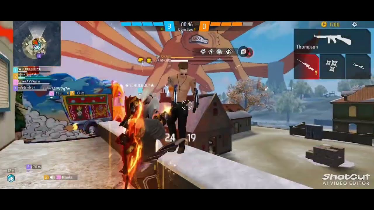 #chulbul total gaming CS Rank video in game play #gar enafreefire # ...