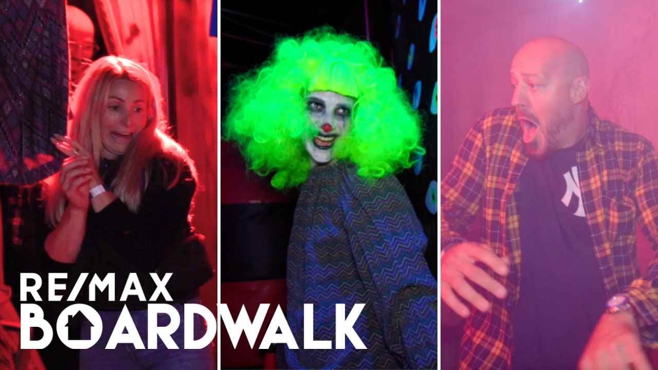 Boardwalk takes on Saunders Farm: FRIGHT FEST - YouTube