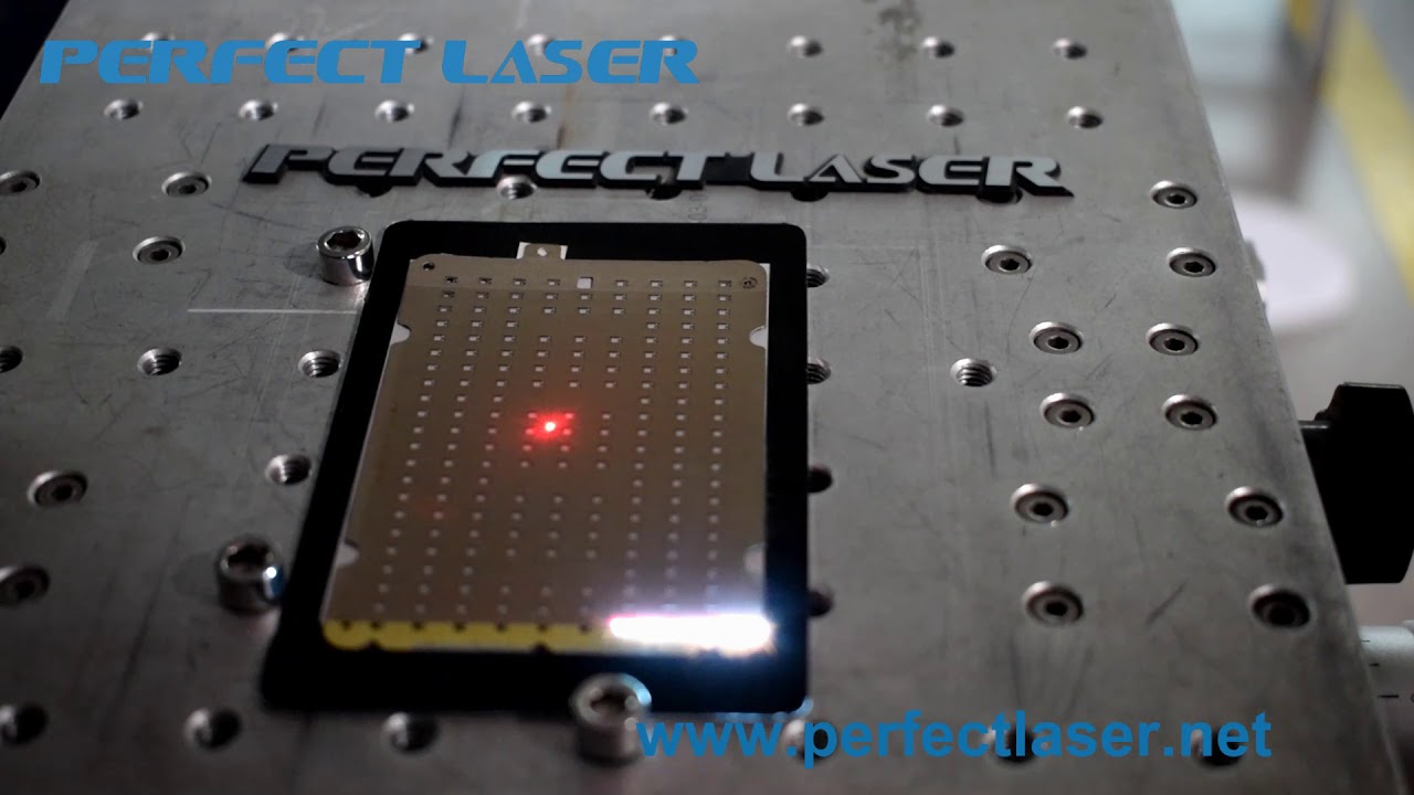 Fiber Laser Marking Machine For Silver Plate - YouTube