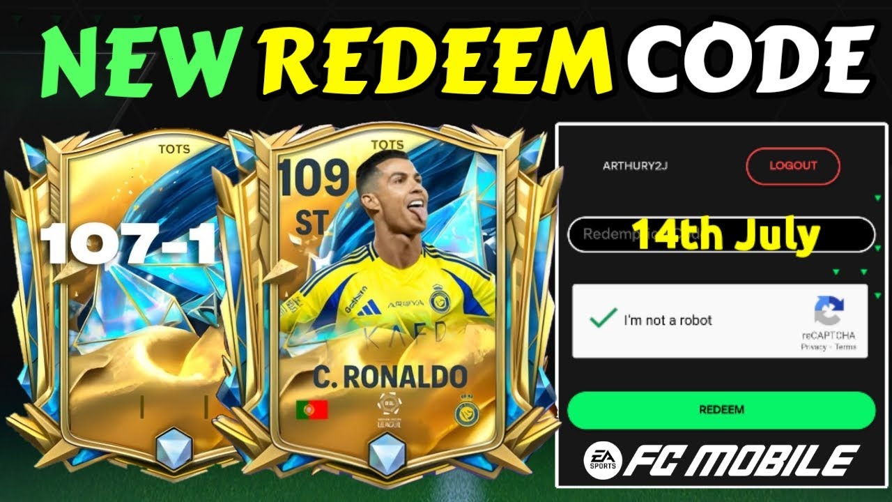 UPDATE* NEW REEDEM CODE!! FREE 109 OVR TOTS FC MOBILE 25! REDEEM CODES ...