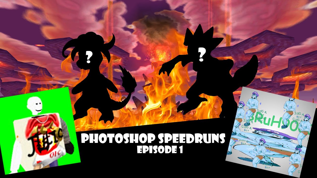 Poké-Nightmare Fuel || Photoshop Speedruns Ep.1: Pokémon Fusions - YouTube