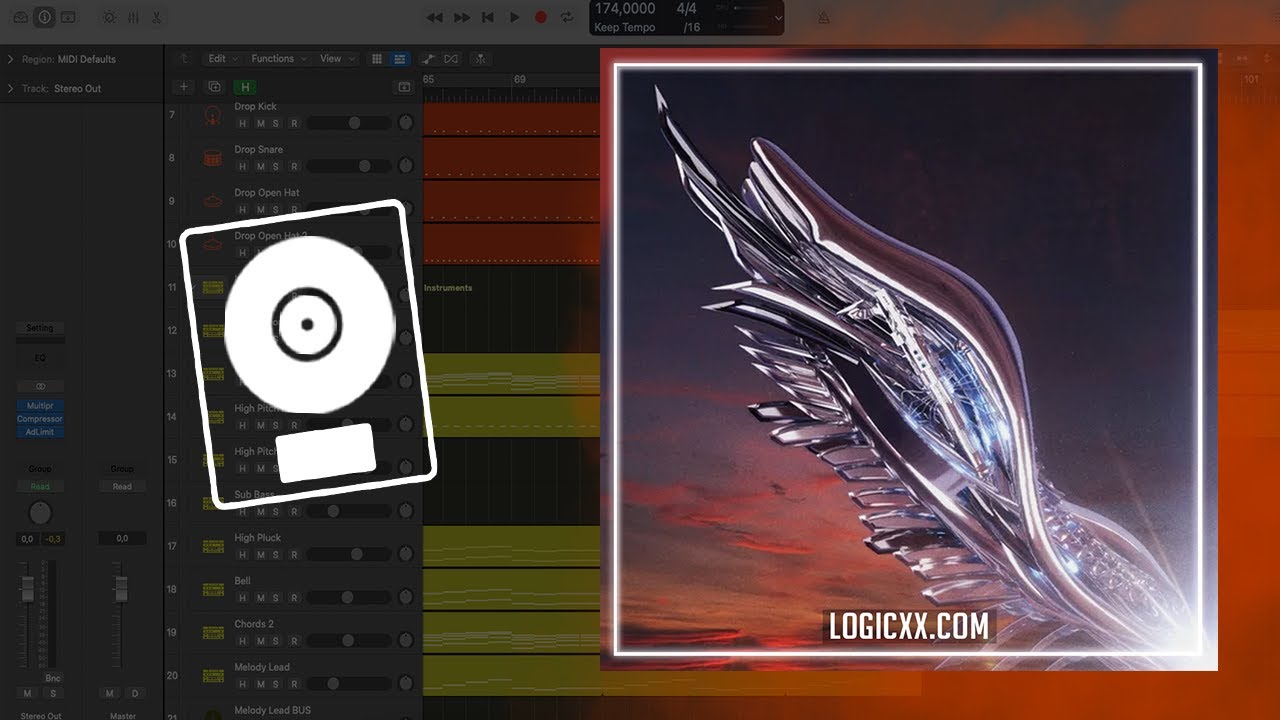 Dimension & Karen Harding - Guardian Angel (Logic Pro Remake) - YouTube