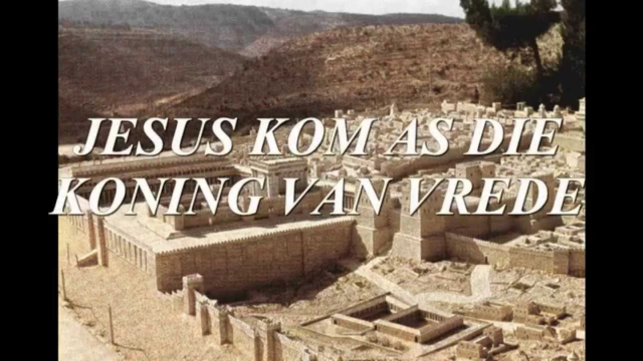 Dr Johan van Rensburg Jesus Se Intog In Jerusalem - YouTube