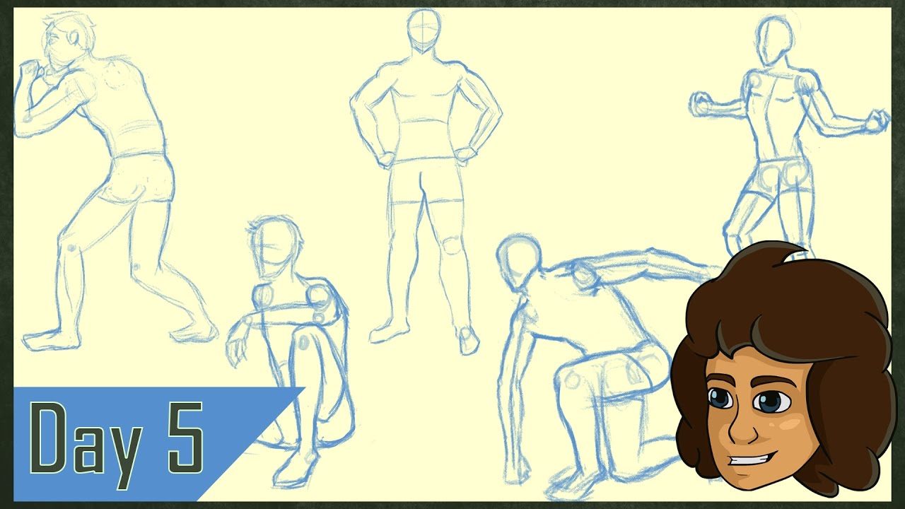 Learning To Draw Again: Day 5 | The-Ark Draws - YouTube