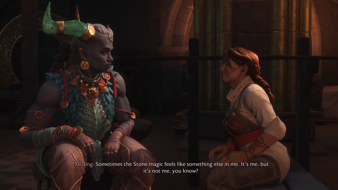 DA The Veilguard: Taash Wants to Buy Harding a Gift (Taash/Harding ...