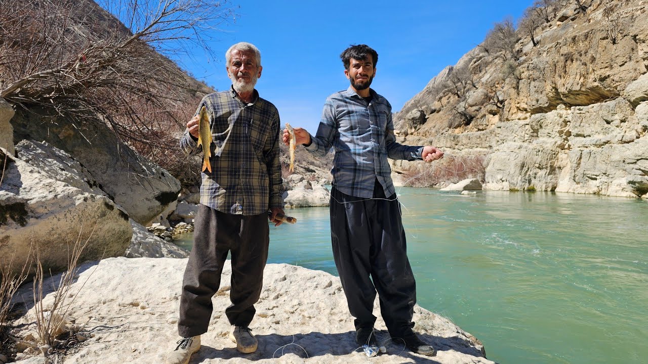 Iranian Nomadic Life🏕: Fazel and Hooman's Journey to the Khersan River ...