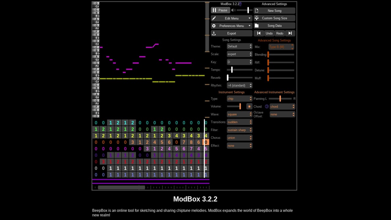 megalovania in modbox - YouTube