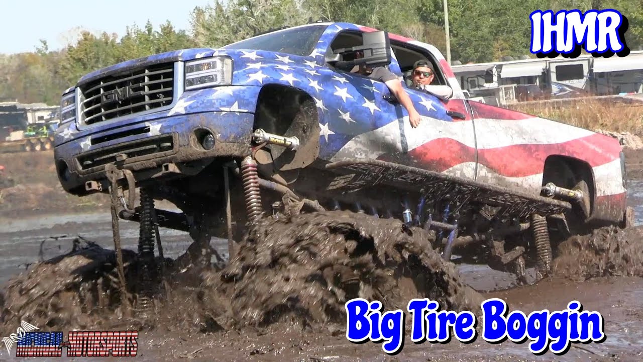 Big Tire Bog Trucks! - Boggin At Iron Horse Mud Ranch - YouTube