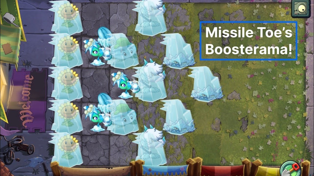 Plants vs Zombies Arena/ Winter Champion - Missile Toe’s Boosterama ...