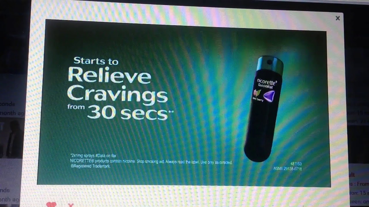 Nicorette 2018 Ad - YouTube