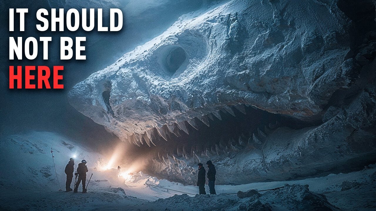 We Found a Frozen Megalodon in Antarctica - YouTube
