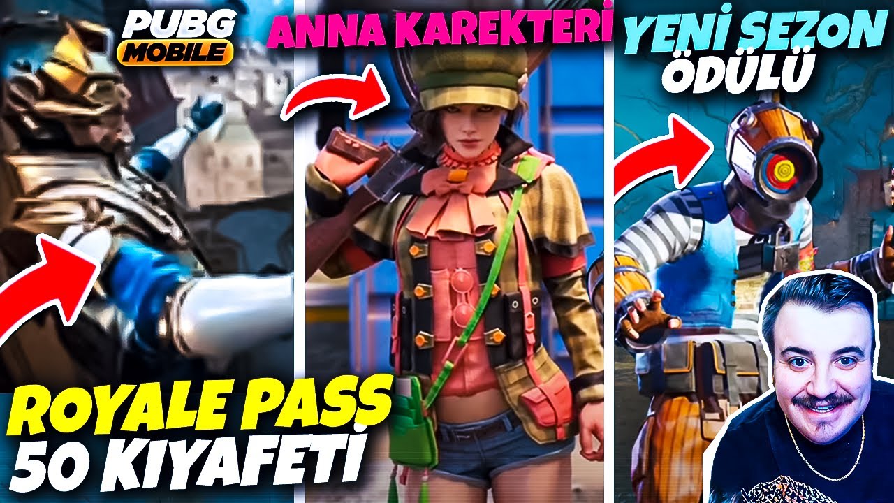 SÜPERRR YENİ SEZON ÖDÜLLERİ ANNA KARAKTERİ BELLİ OLDU PUBG Mobile - YouTube