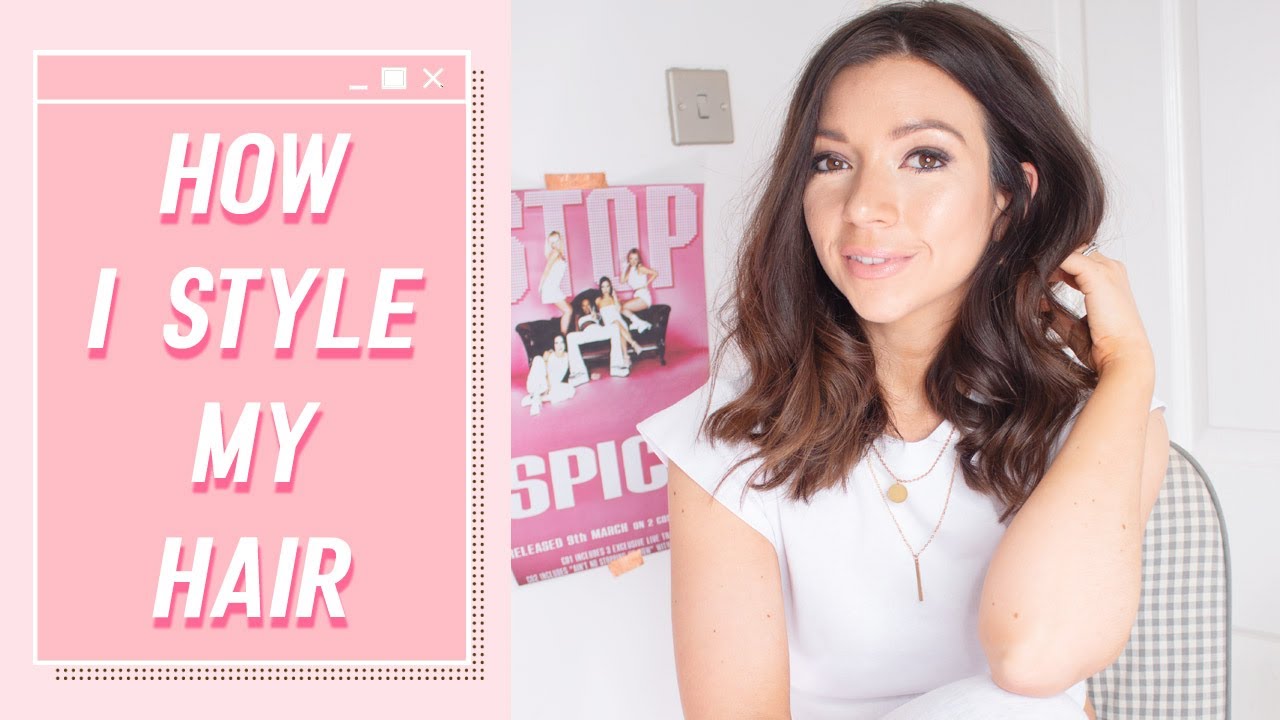 HOW I STYLE MY HAIR & CATCH UP - YouTube