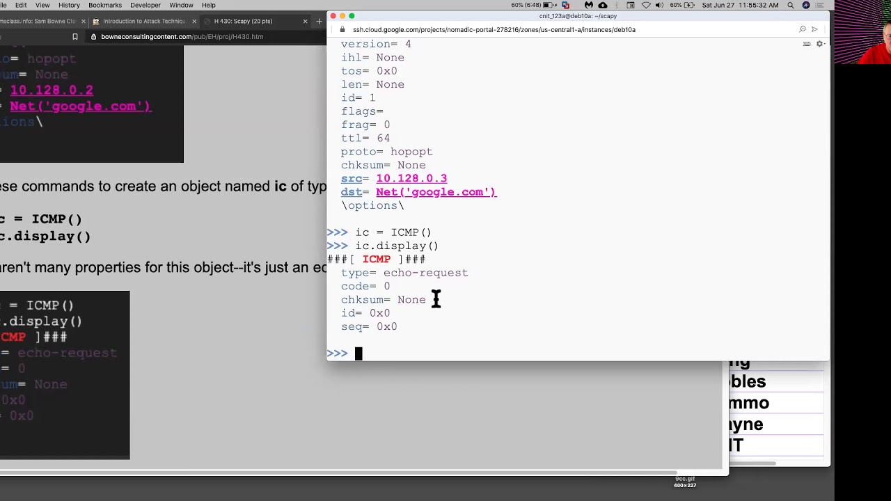 Scapy Youtube