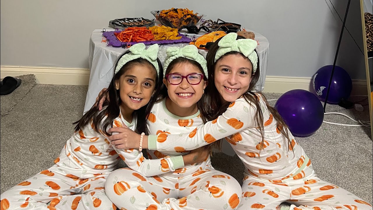 First sleepover - YouTube