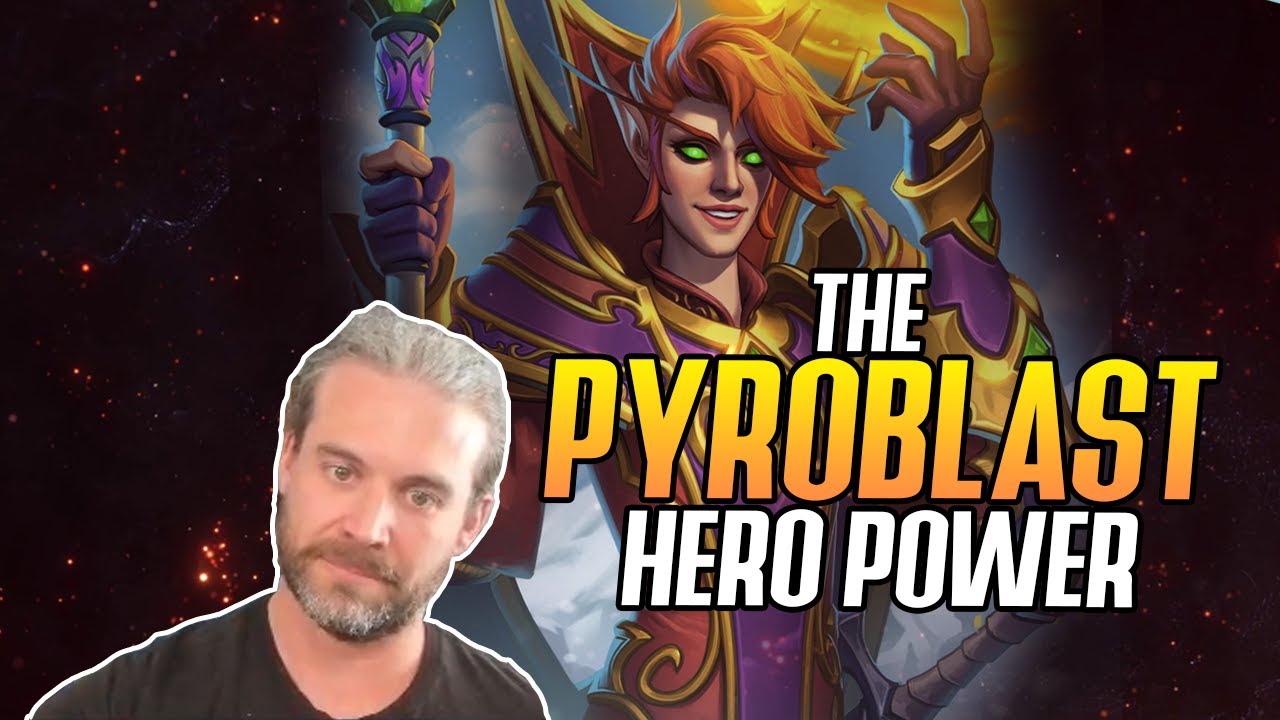 (Hearthstone) The Pyroblast Hero Power - YouTube