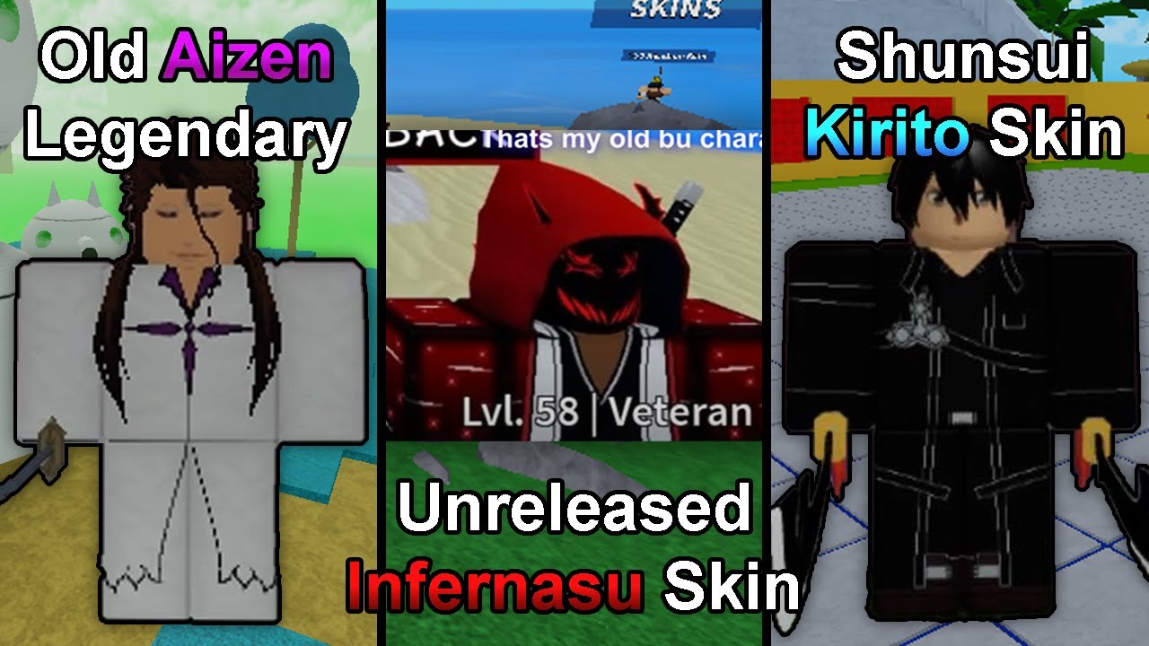 [ABA] Deleted/Removed Skins And Legendary Skins - YouTube