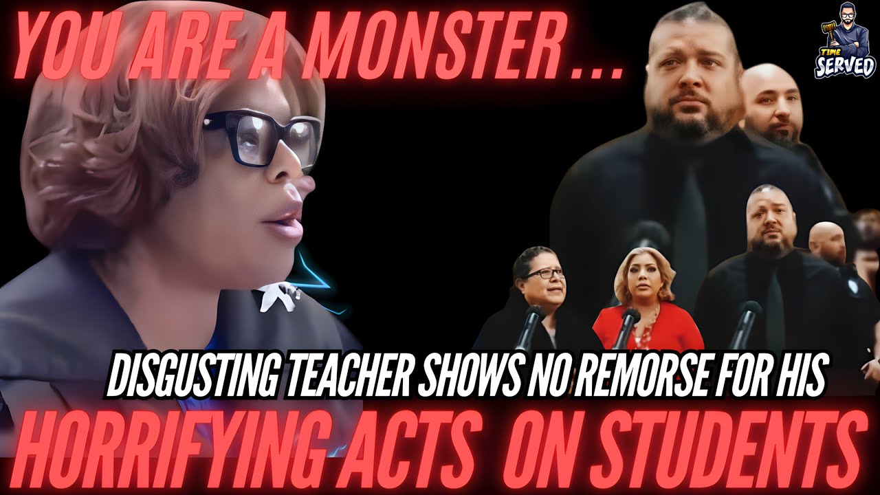 Judge Boyd Hammers Disgusting Teacher That Shows No Remorse For His ...