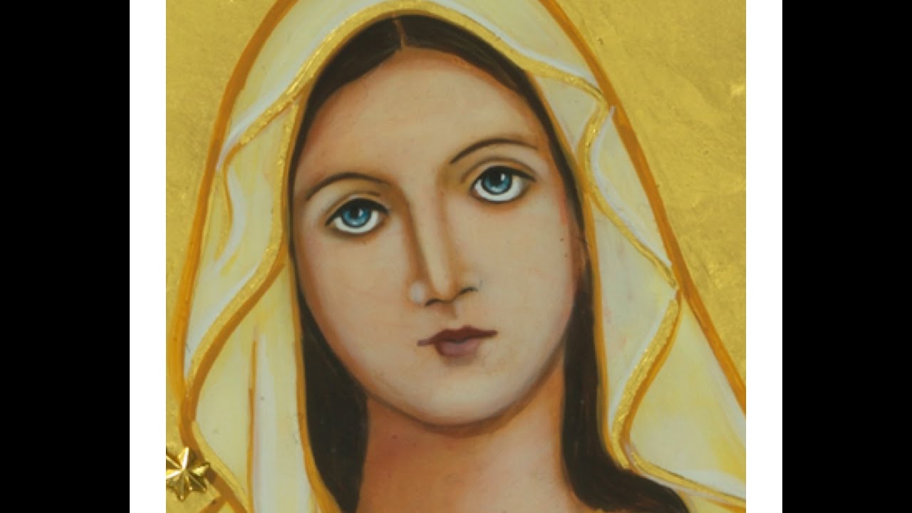 Our Lady of Lourdes Icon - YouTube