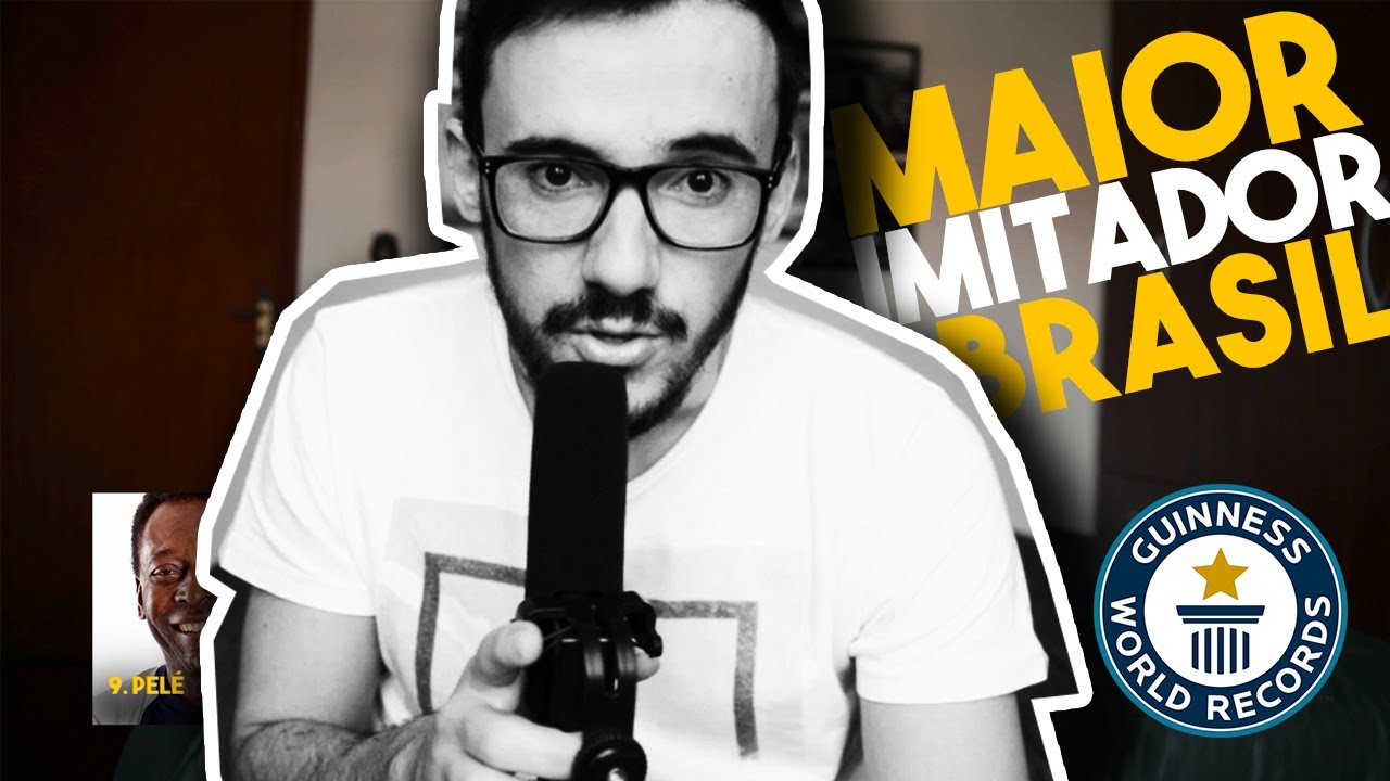 O maior imitador do Brasil (Recorde mundial de 65 vozes em 2 minutos ...