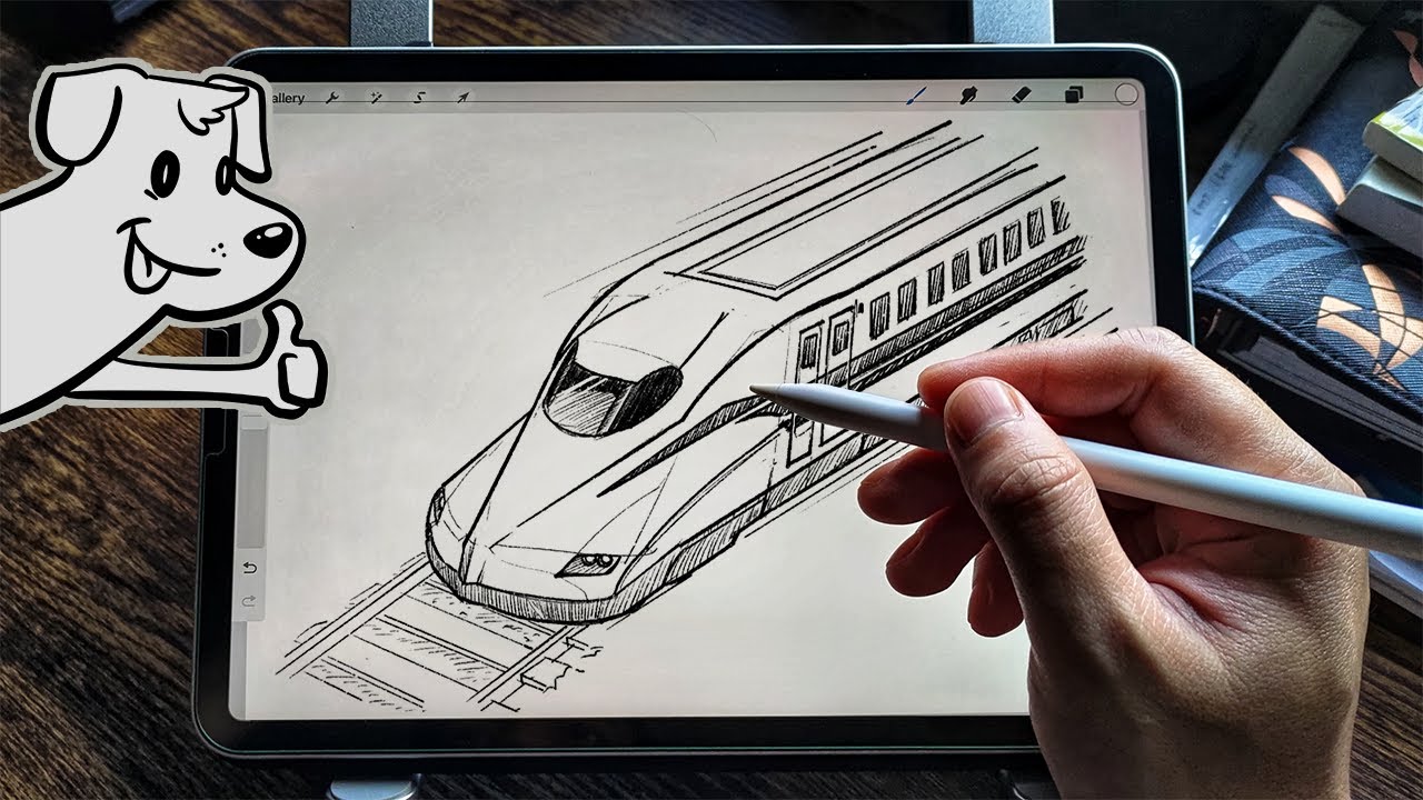 How to draw Shinkansen 🚅 - YouTube