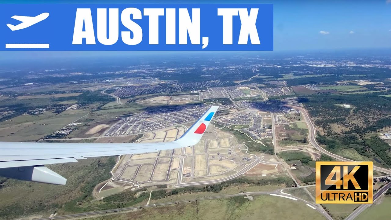 Austin Bergstrom takeoff (4K 60fps) - YouTube