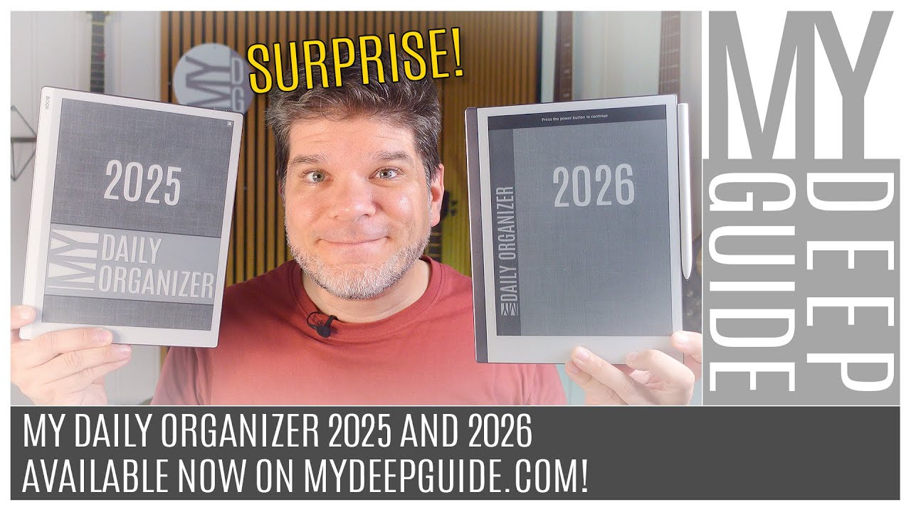 My Daily Organizer 2025 & 2026 Out Now! Powerful, Simple and Focused ...