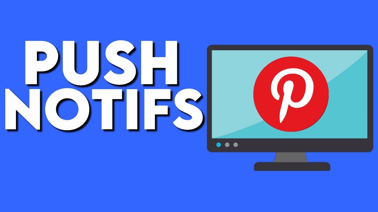 How To Manage and Push Notifications on Pinterest - YouTube