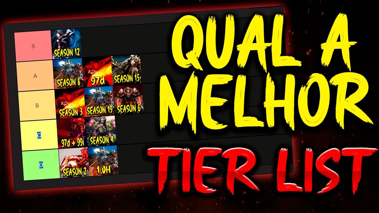 QUAL A MELHOR VERSÃO DE MU ? FIZ MINHA TIER LIST - YouTube