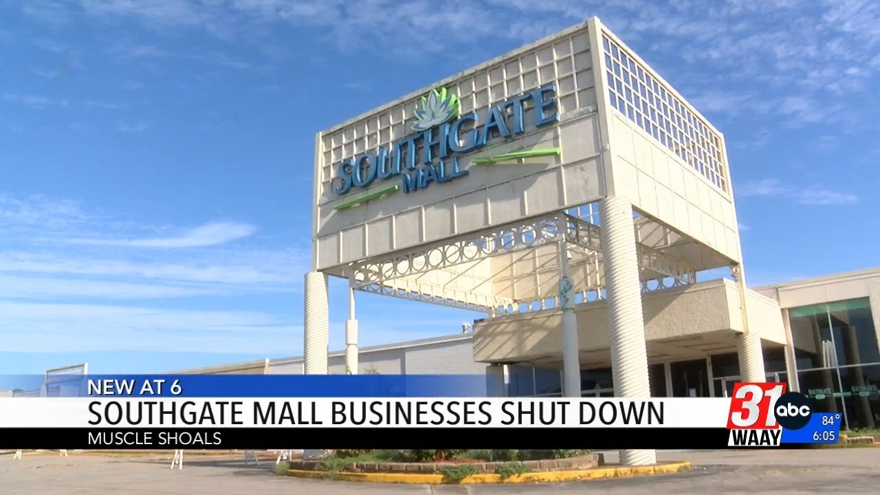 Southgate Mall businesses shut down - YouTube