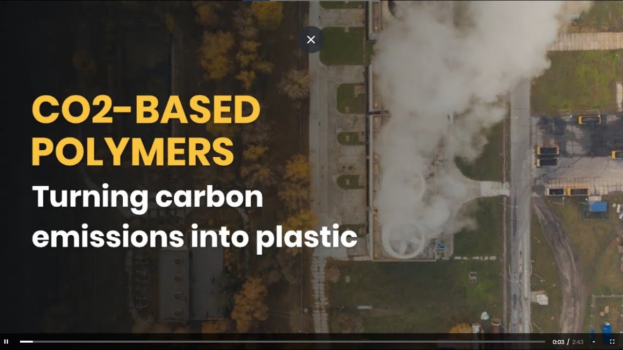 CO2-based Polymers: Turning carbon emissions into plastic - YouTube