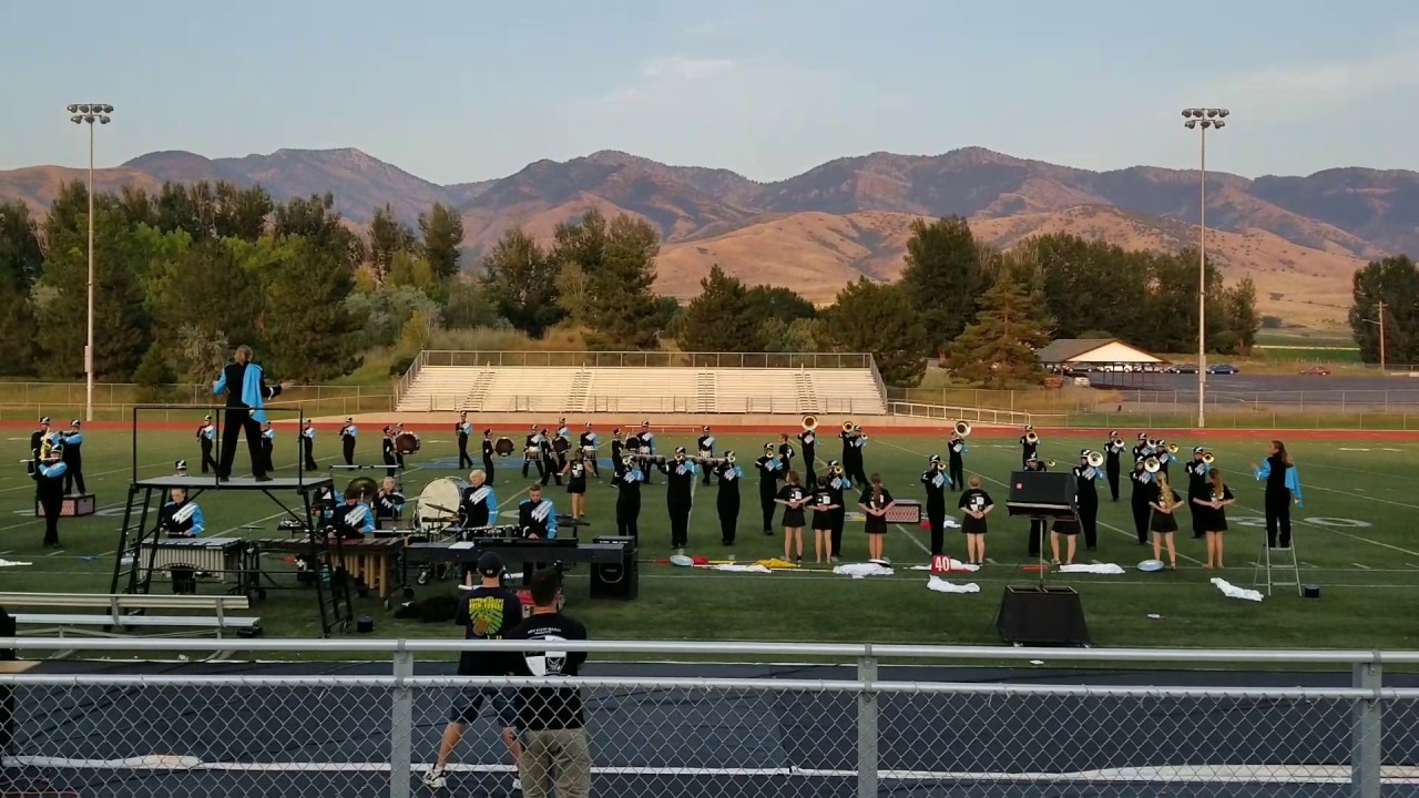 Sky View Marching Band: End of Band Camp Performance 2017 - YouTube