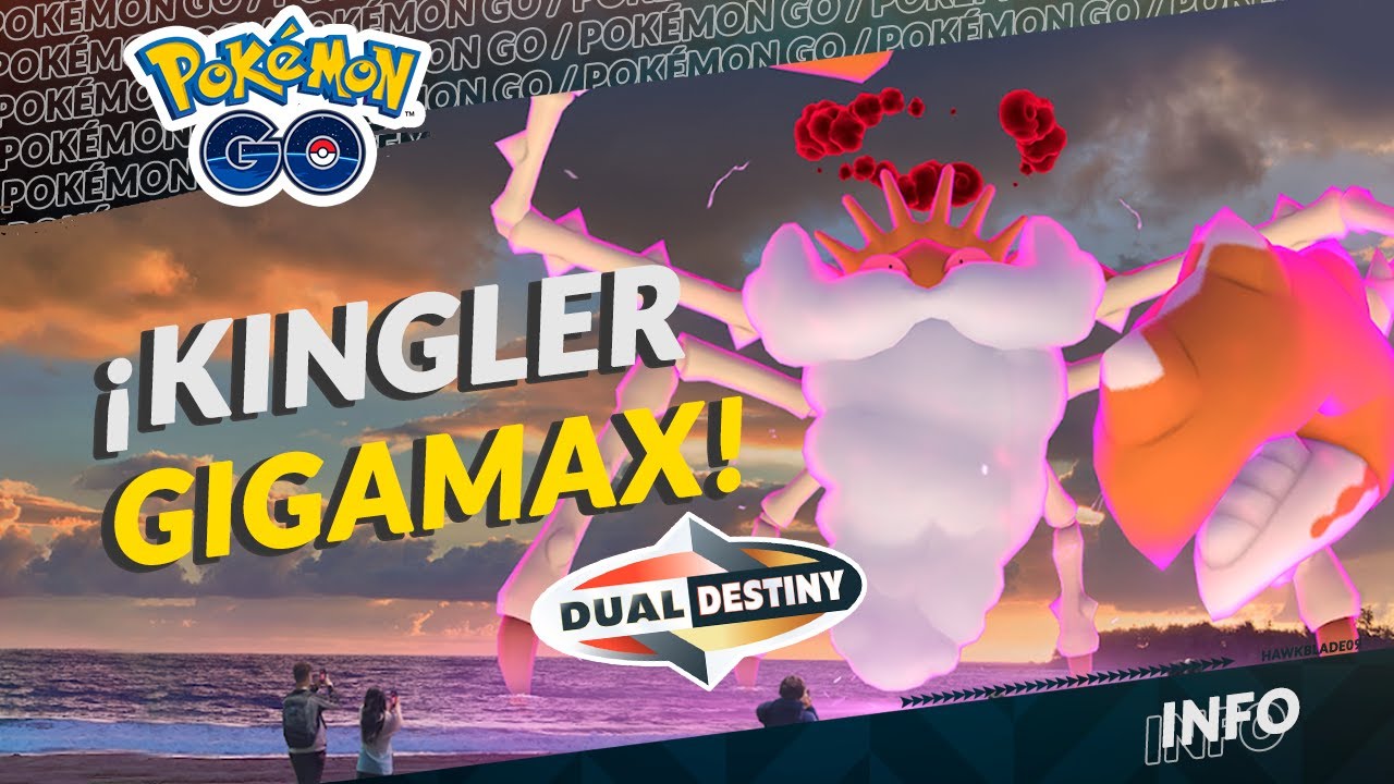 ¡Kingler Gigamax LLEGA A LOS COMBATES MAX! 🗓️ Pokémon GO - YouTube
