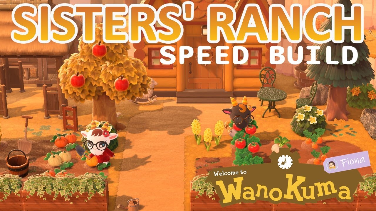 Colocation à la ferme entre Biquette et Nana - ACNH 🍃 - YouTube