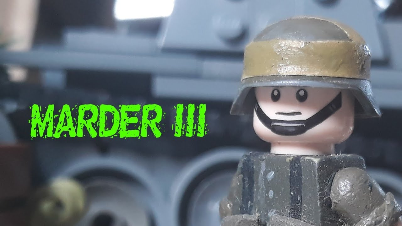 Lego WW2 MARDER III AUSF H - YouTube