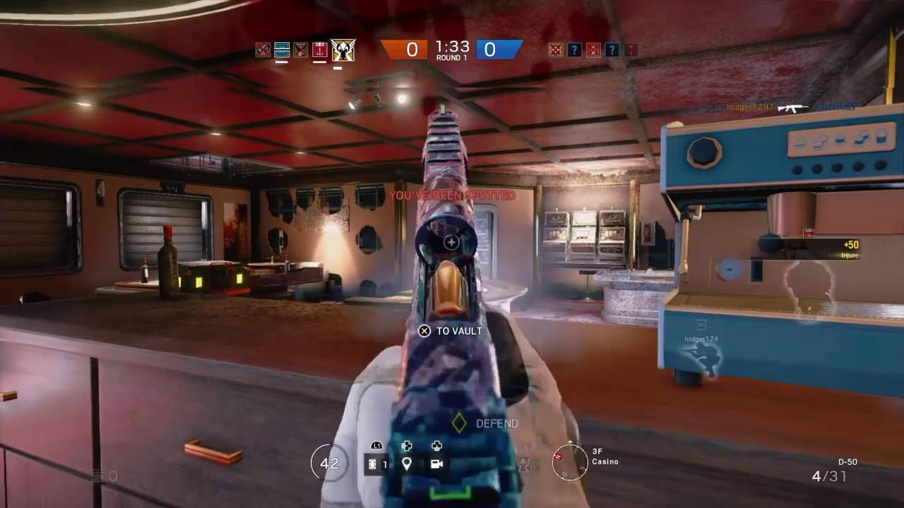 Rainbow 6: Siege | D50 (Desert Eagle) | Minitage - YouTube