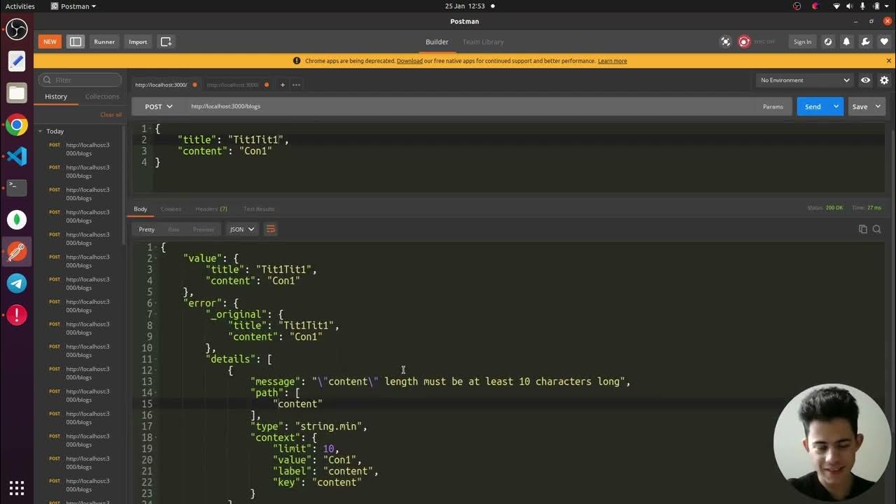 Joi Validate Expressjs Youtube